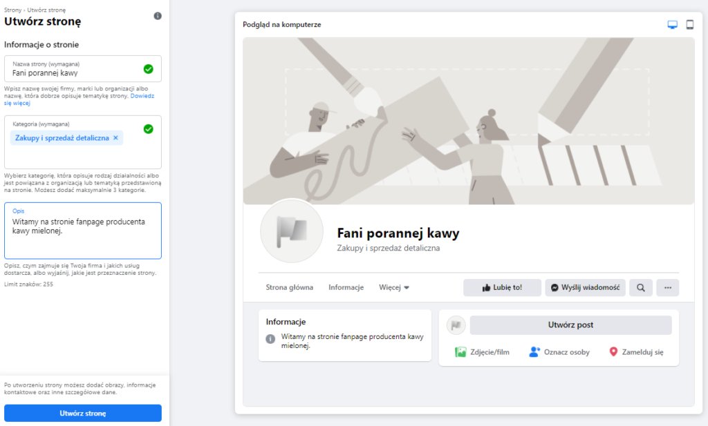 Jak utworzyć stronę Fanpage na Facebooku? » Pomoc | home.pl