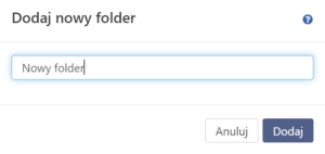 Zarządzanie wiadomościami e-mail za pomocą folderów » Pomoc | home.pl