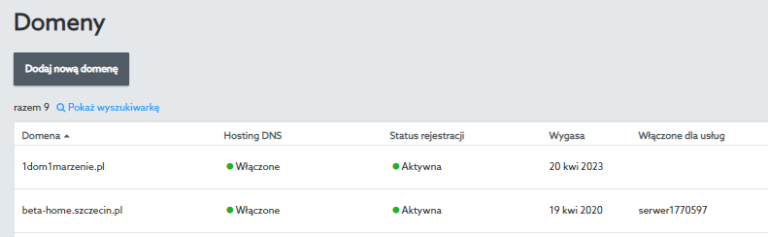 Ustawienia przekierowania poczty w domenie » Pomoc | home.pl