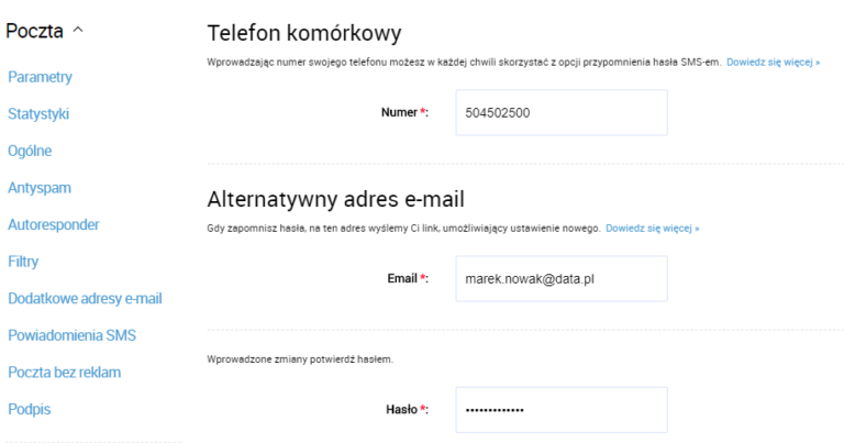 Jak zmienić hasło do Poczty Interia.pl? Nie pamiętam hasła » Pomoc ...