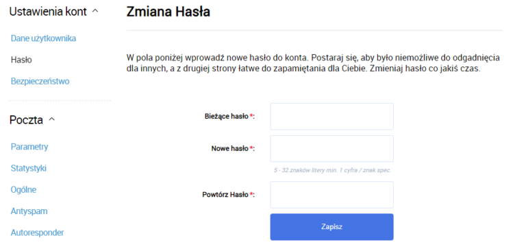Jak zmienić hasło do Poczty Interia.pl? Nie pamiętam hasła » Pomoc ...