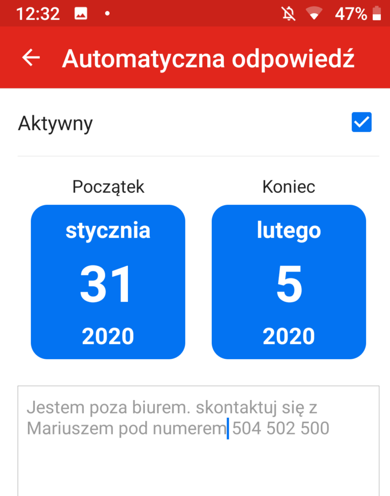 Konfiguracja poczty WP w aplikacji WP Poczta » Pomoc | home.pl