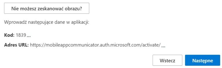 Microsoft Authenticator - Konfiguracja aplikacji w Microsoft 365
