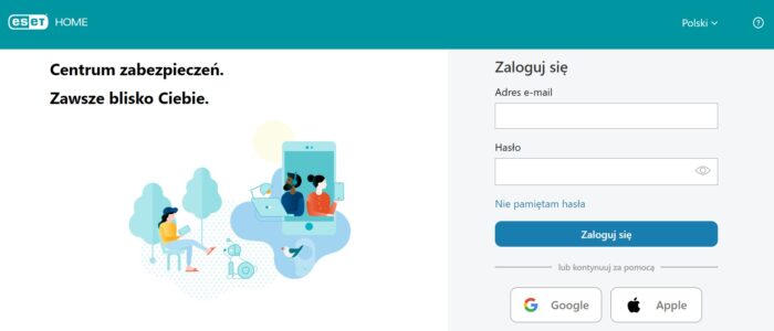 ESET HOME - logowanie » Pomoc | home.pl