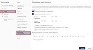 Jak włączyć autoresponder w Outlook? » Pomoc | home.pl